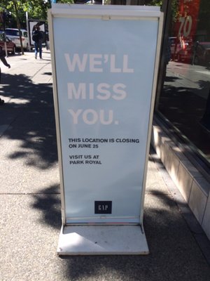 GAP CLOSED Updated February 2025 13 Reviews 1125 Robson Street Vancouver British Columbia Women s Clothing Phone Number Yelp