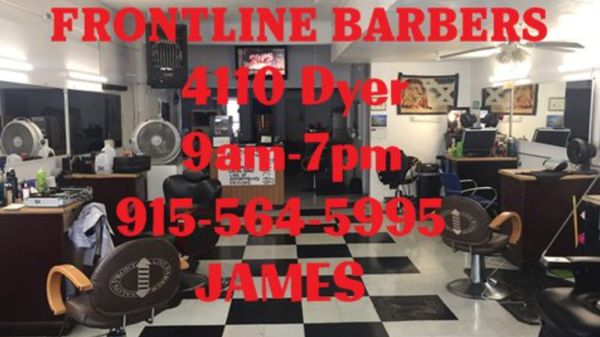 FRONT LINE BARBER SALON - Updated July 2025 - 4110 Dyer, El Paso, Texas ...