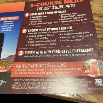 OUTBACK STEAKHOUSE - Updated July 2024 - 192 Photos & 235 Reviews ...