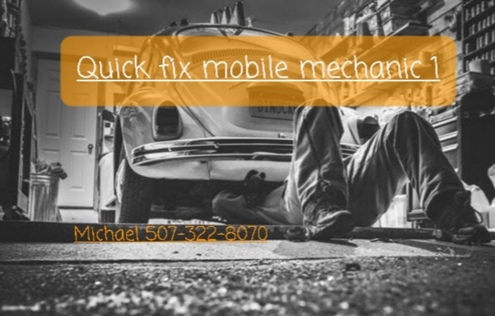 QUICK FIX MOBILE MECHANIC 1 - Updated September 2025 - 1510 3rd Ave NE ...