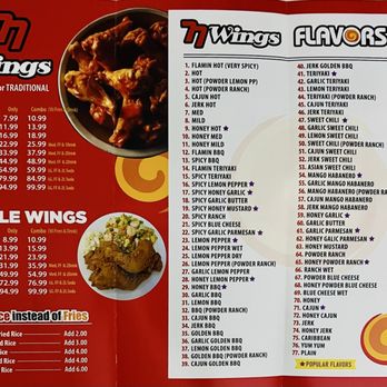 77 FLAVORS WINGS & PHILLY - Updated December 2025 - 30 Photos & 25 ...