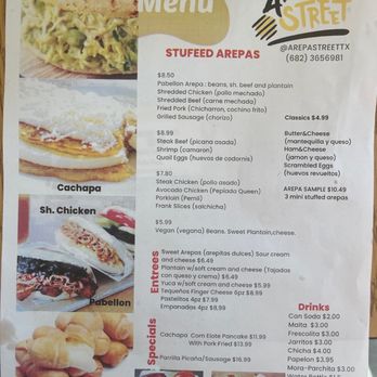 AREPAS STREET - Updated January 2025 - 23 Photos & 14 Reviews - 190 W ...