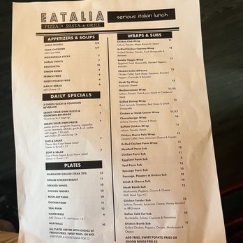 EATALIA - Updated October 2024 - 783 Photos & 201 Reviews - 7750 ...