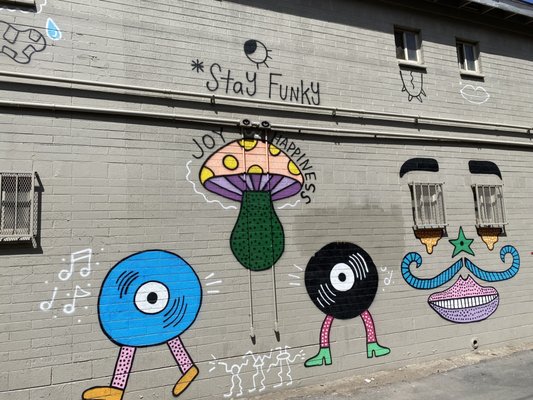 STAY FUNKY MURAL - E Fremont St & S 7th St, Las Vegas, Nevada - Public ...
