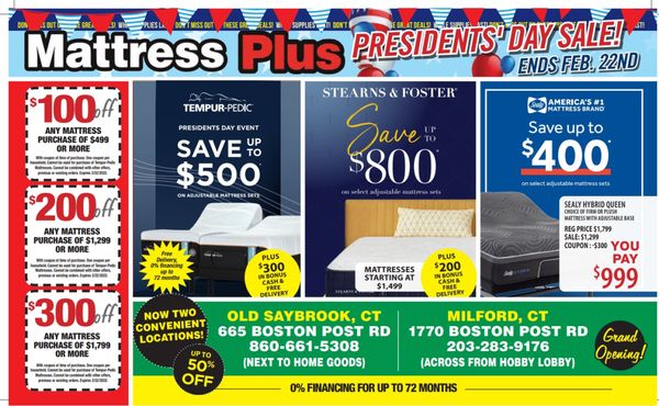 MATTRESS PLUS - Updated October 2025 - 10 Photos - 1770 Boston Post Rd ...