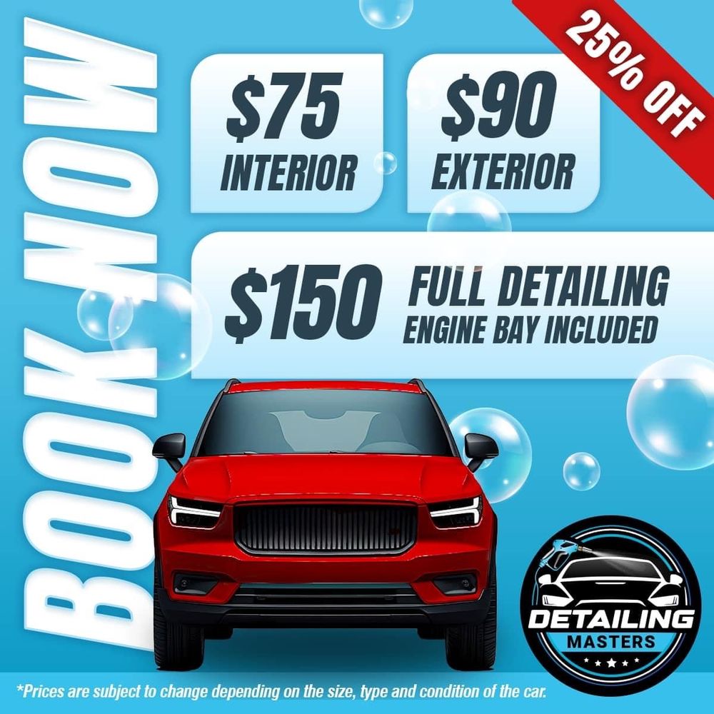 DETAILING MASTERS - Updated June 2024 - Request a Quote - Spartanburg, South Carolina - Auto ...