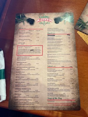 COUNTRY PIZZA & ITALIAN GRILL - Updated August 2025 - 35 Photos & 89 ...