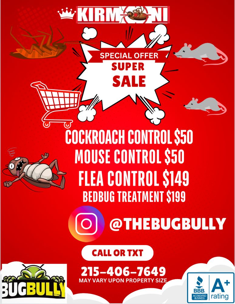 THE BUG BULLY - Updated October 2025 - Request a Quote - 900 N Broad St ...