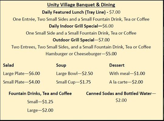 UNITY BANQUET AND DINING - Updated July 2025 - 1901 NW Blue Pkwy, Unity ...
