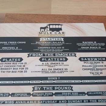 MULE CAR SMOKEHOUSE - Updated March 2025 - 230 Photos & 153 Reviews ...