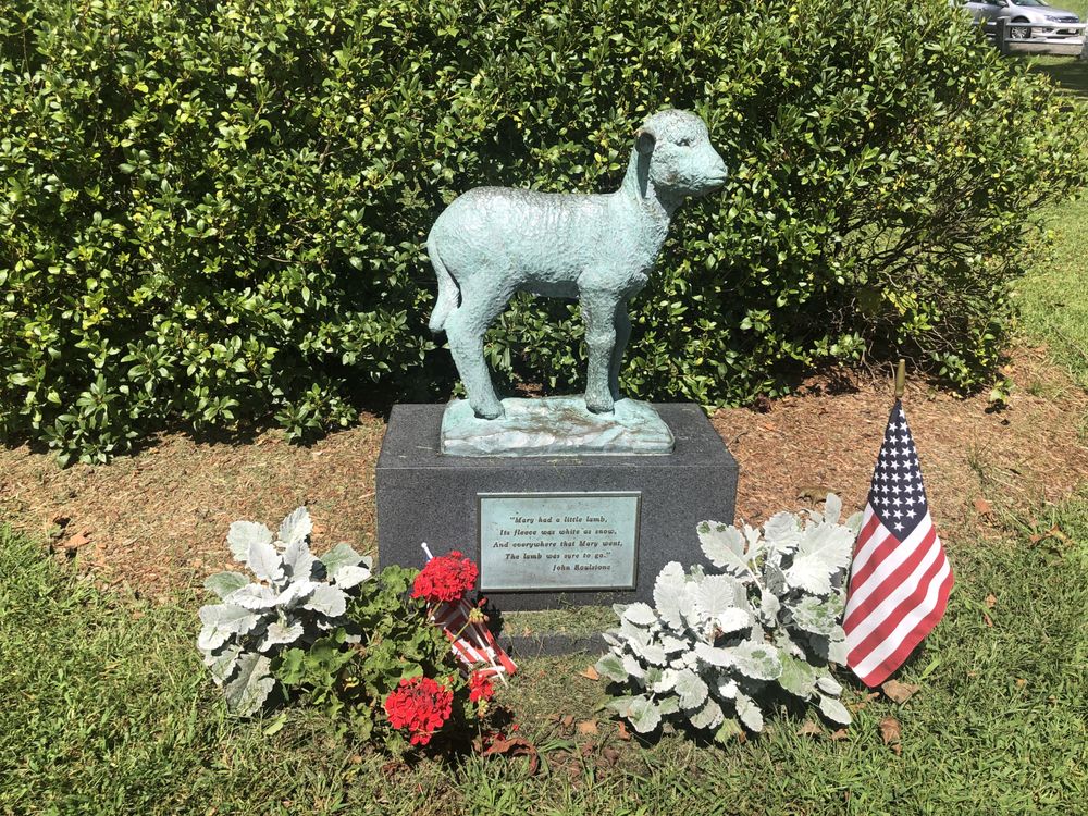 MARY HAD A LITTLE LAMB STATUE - Updated August 2025 - Sterling ...