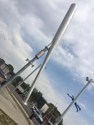 GIANT ALUMINUM BASEBALL BAT - Updated October 2025 - 97 Street and 118 ...