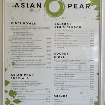 ASIAN PEAR - Updated November 2024 - 447 Photos & 432 Reviews - 8101 ...