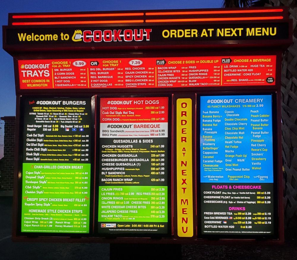 First time trying Cookout. r burgers