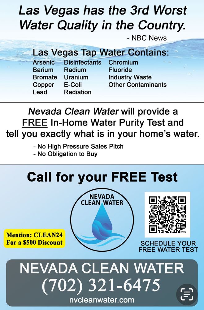 NEVADA CLEAN WATER - Updated February 2026 - 5940 S Rainbow Blvd, Las Vegas, Nevada - Water ...