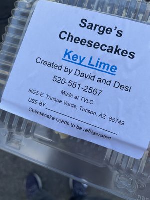 SARGE’S CHEESECAKES - Updated December 2025 - 20 Photos & 22 Reviews ...