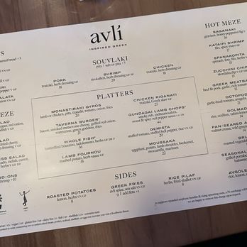 AVLI TAVERNA - Updated June 2025 - 288 Photos & 316 Reviews - 1335 W ...