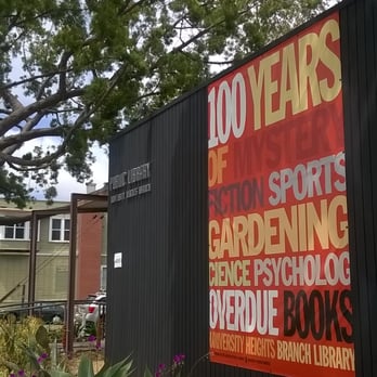 SAN DIEGO PUBLIC LIBRARY - UNIVERSITY HEIGHTS BRANCH LIBRARY - Updated ...