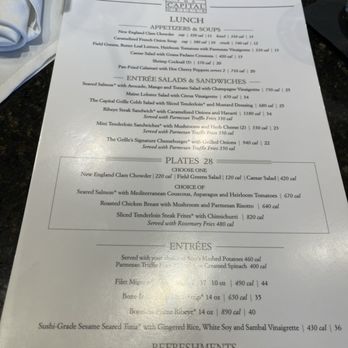 THE CAPITAL GRILLE - Updated October 2025 - 858 Photos & 635 Reviews ...