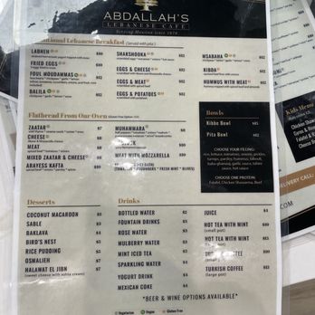 ABDALLAH’S LEBANESE CAFE - Updated May 2025 - 85 Photos & 44 Reviews ...