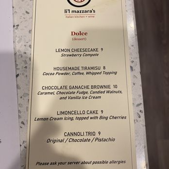 LI’L MAZZARAS - Updated December 2025 - 53 Photos & 25 Reviews - 102 ...