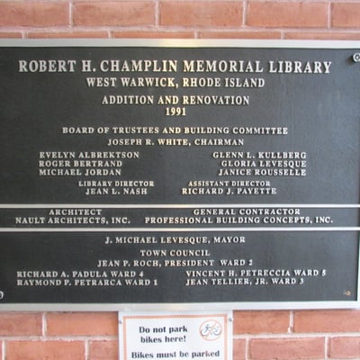 WEST WARWICK PUBLIC LIBRARY - Updated October 2025 - 38 Photos - 1043 ...