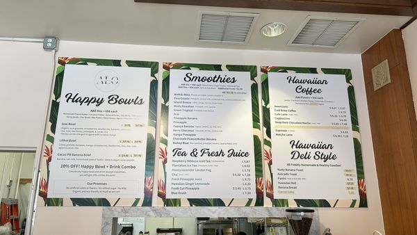 ALO CAFE HAWAII - HONOLULU - Updated July 2024 - 32 Photos & 18 Reviews ...