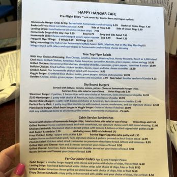 HAPPY HANGAR CAFE - Updated October 2025 - 286 Photos & 213 Reviews ...