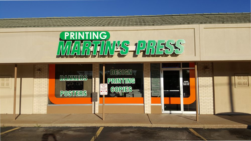 MARTIN’S PRESS - Updated July 2025 - 1404 S Glenstone Ave, Springfield ...