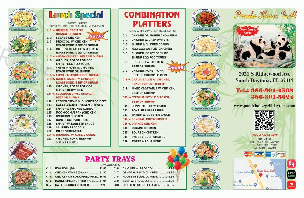 PANDA HOUSE GRILL - Updated August 2025 - 2021 S Ridgewood Ave, South ...