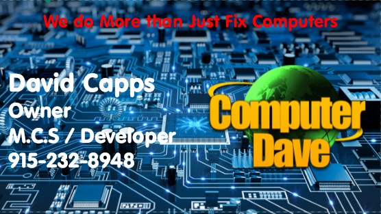 COMPUTER DAV - Updated January 2025 - 2120 Diciembre, El Paso, Texas ...