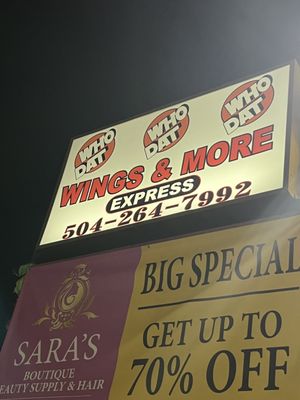 WHO DAT WINGS AND MORE - Updated September 2025 - 32 Photos & 37 ...