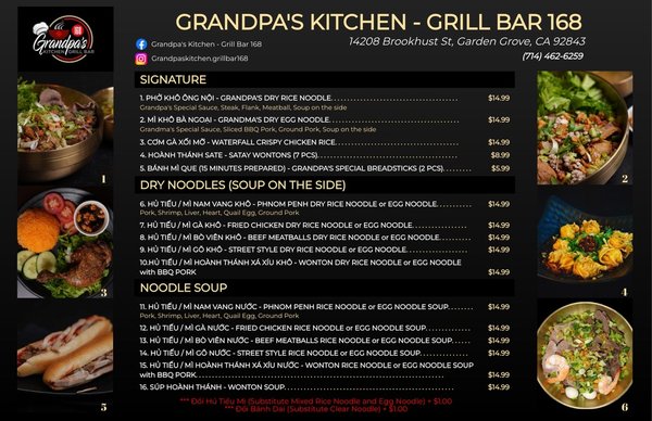 GRANDPA’S KITCHEN - GRILL BAR 168 - 1474 Photos & 568 Reviews - 14208 ...