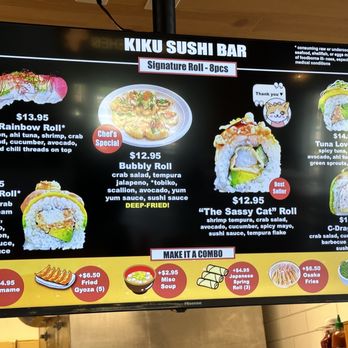 KIKU SHUSHI BAR - Updated May 2026 - 23 Photos & 11 Reviews - 6065 ...