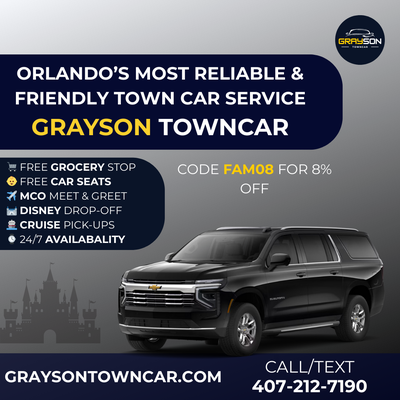 GRAYSON TOWN CAR - Updated January 2026 - 27 Photos - Orlando, Florida ...