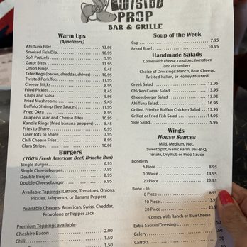 THE TWISTED PROP BAR & GRILLE - Updated December 2025 - 97 Photos & 87 ...