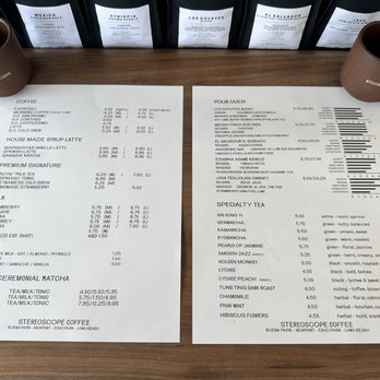 STEREOSCOPE COFFEE - Updated July 2024 - 370 Photos & 234 Reviews ...