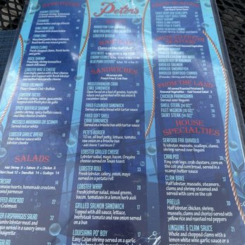 PETER’S CLAM BAR - Updated June 2025 - 1165 Photos & 699 Reviews - 600 ...