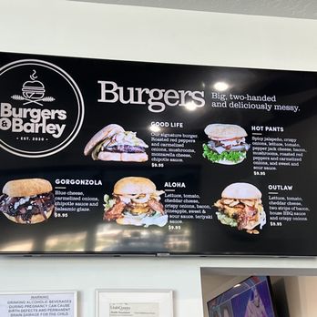 BURGERS & BARLEY - Updated March 2025 - 186 Photos & 169 Reviews - 529 ...