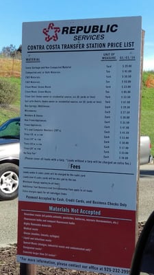 REPUBLIC SERVICES CONTRA COSTA TRANSFER STATION - Updated November 2025 ...