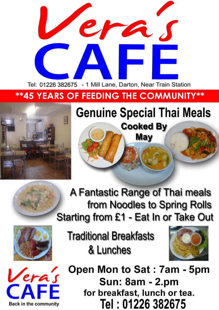 VERA’S CAFE - Updated August 2025 - 1 Mill Lane, Barnsley, South ...