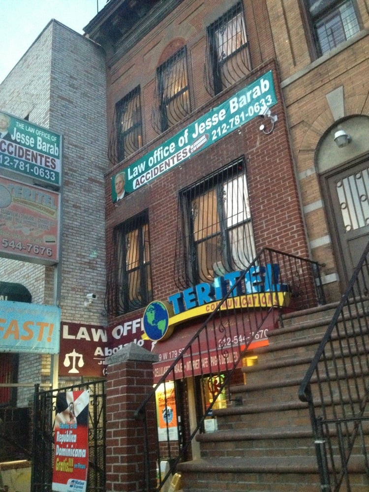 THE LAW OFFICE OF JESSE BARAB - Updated December 2025 - 519 W 179th St ...