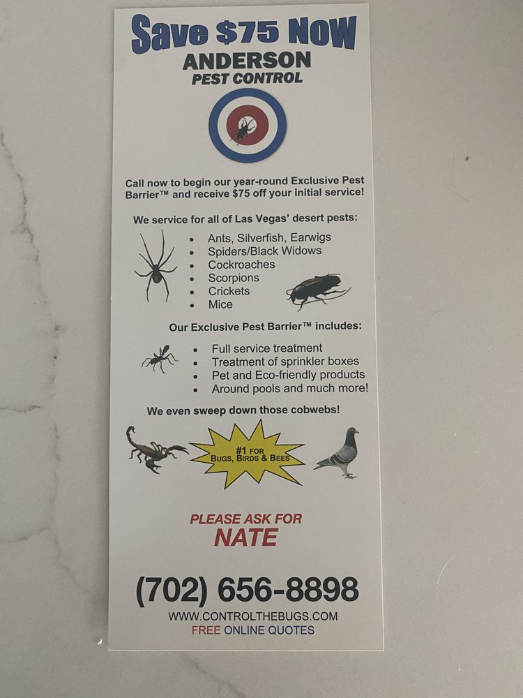 ANDERSON PEST CONTROL - Updated October 2024 - 25 Photos & 41 Reviews ...