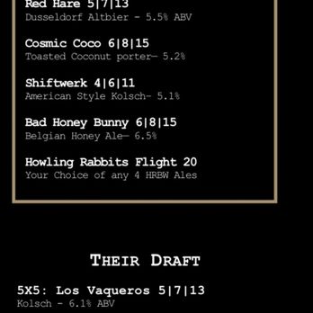 HOWLING RABBITS BEERWORKS - Updated June 2024 - 22 Photos & 31 Reviews ...