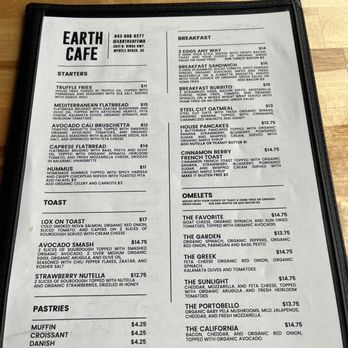EARTH CAFE - Updated April 2025 - 108 Photos & 66 Reviews - 3811 N ...