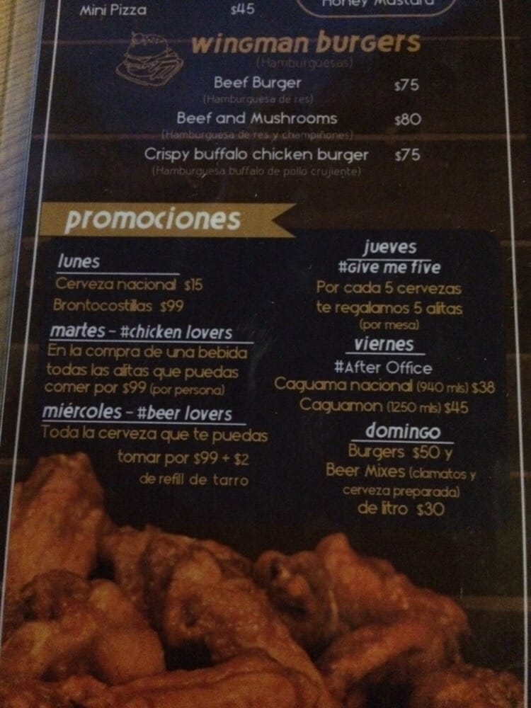 WINGMAN - Av. Sierra de Mazamitla 5650, Zapopan, Jalisco, Mexico ...