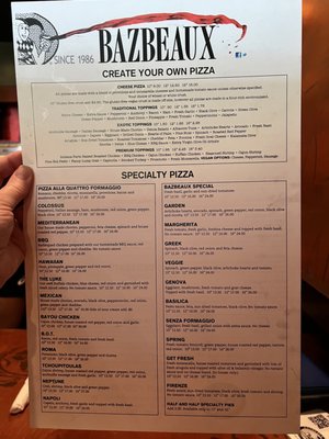 BAZBEAUX PIZZA - Updated August 2025 - 508 Photos & 779 Reviews - 333 ...