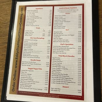 EDDY’S TRADITIONAL CHINESE COOKING - Updated June 2025 - 139 Photos ...