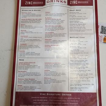 ZINC BRASSERIE - Updated August 2025 - 532 Photos & 534 Reviews - 3400 ...