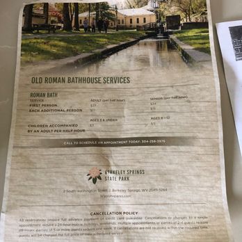 BERKELEY SPRINGS STATE PARK BATH HOUSE - Updated July 2025 - 105 Photos ...